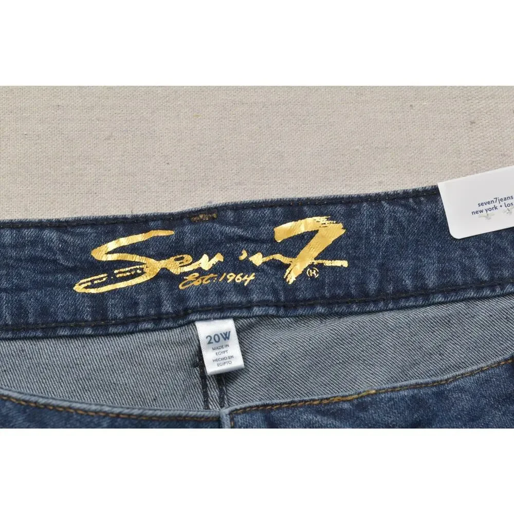 Seven7 | Jeans | Seven7 The Tower High Rise Straight Leg Jeans Womens ...